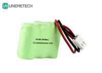 China 1/2AAA NiMH Rechargeable Battery Packs 3.6V 230mAh Column Rechargeable Battery Packs for sale