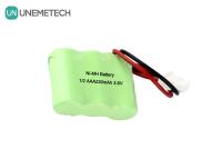 China 1/2AAA NiMH Rechargeable Battery Packs 3.6V 230mAh Column Rechargeable Battery Packs for sale