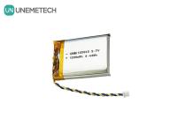 China 3.7V Rechargeable Li Polymer Battery 103040 1200 mAh for Medical Device and LED Lamp for sale