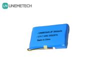 China Large Capacity Lithium Polymer Battery Pack 603045 2P 3.7V 2000mAh Smart Door Lock Battery for sale
