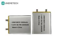 China High Capacity LiPo Battery 10000mAh 3.87V 106578 For Energy Storage Systems for sale