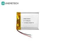 China 3.7V 290mAh Rechargeable Lithium Ion Polymer Battery 303034 for Electric Toys for sale