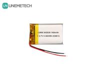 China Bluetooth Battery 160mAh 3.7V Rechargeable Lithium Polymer Ion Battery 342028 for Tracker for sale
