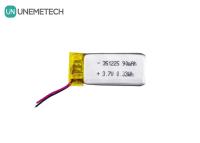 China 351225 Polymer Li-ion Battery 3.7V 90mAh Rechargeable Ultra Thin Li Polymer Battery for sale