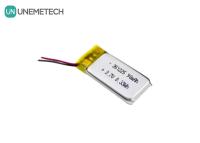 China 351225 Polymer Li-ion Battery 3.7V 90mAh Rechargeable Ultra Thin Li Polymer Battery for sale