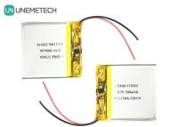 China 3.7V 300mAh LiPo Rechargeable Battery 373030 for Bluetooth Speaker for sale