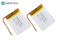 China Lithium Polymer Battery 3.7V 820mAh 393548 Lipo Rechargeable Battery Pack for Electronic Breast Pump for sale