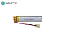 China Precision Design 3.7V 110mAh LiPo Battery Rechargeable Lithium Polymer Battery 450839 for sale