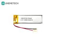 China 3.7V 370mAh 651545 Rechargeable Lithium Li-ion Polymer Battery for Digital Products for sale