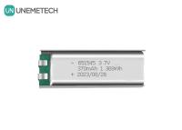 China 3.7V 370mAh 651545 Rechargeable Lithium Li-ion Polymer Battery for Digital Products for sale