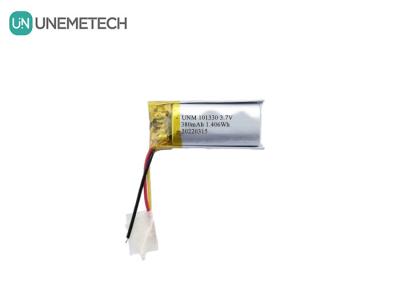 China 3.7V 380mAh Rechargeable Li-Polymer Battery 101330 for Smartwatches for sale