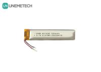 China Lipo 3.7V 155mAh Rechargeable Polymer Battery 451458 For Wireless Headset for sale