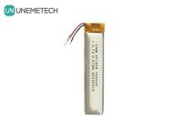 China Lipo 3.7V 155mAh Rechargeable Polymer Battery 451458 For Wireless Headset for sale
