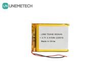 China 3.7V Lithium Polymer Battery 950mAh 753440 Pouch Battery For Miniature Camera for sale