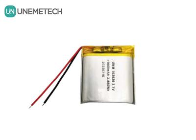 China 3.7V 1050mAh Custom Compact Design Lipo Battery 103535 For Miniature Projectors for sale