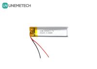 China 3.7V 80mAh 400930 Custom Lithium Polymer Battery Low Weight For Electronic Candles for sale