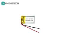 China 3.7V 45mAh Small Low Weight Lithium Polymer Battery 441018 for Smart Glasses for sale