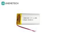 China 600mAh Rechargeable Li Polymer Battery 851838 3.7V Custom Lipo Battery for sale
