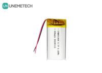 China 600mAh Rechargeable Li Polymer Battery 851838 3.7V Custom Lipo Battery for sale