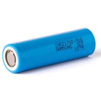China Samsung 50E 21700 5000mAh 9.8A Battery 3.6V Lithium Ion Battery Cell INR21700-50E for sale