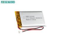China 3.7 V 760mAh Lithium Polymer Battery 503048 with CE Approved for Smart Electronics for sale