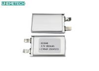 China 20C High Discharge Rate LiPo Battery 653048 3.7V 800mAh for RC Airplane for sale