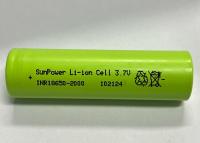China SunPower 18650 2000mAh 20A Rechargeable Lithium Ion Battery Cell 3.7V Li-ion Batteries For Electric Tool for sale