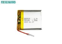 China 500mAh Lithium Polymer Battery 503035 3.7V LiPo Battery For Portable Electronics for sale