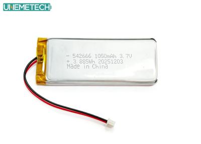 China 542666 3.7V 1050mAh Rechargeable Lithium Polymer Battery For Beauty Devices for sale