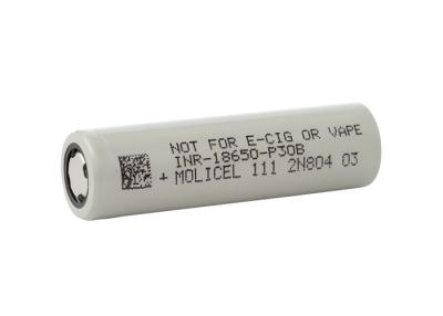 China Molicel P30B 18650 Battery 3.6V 2.85Ah 36A Discharge Cylindrical Lithium-ion Cell    for sale