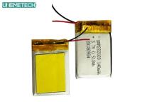 China Low Self Discharge LiPo Battery 282028 / 3.7V 140mAh Lithium Polymer Battery for Wearable Devices for sale
