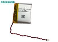 China 4.35V High Voltage LiPo Batteries 754335 3.8V 1400mAh Rechargeable Polymer Lithium Battery for sale