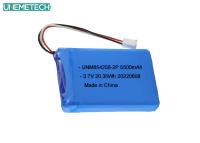 China 3.7V Li Poly Rechargeable Battery Pack 854256 2P 5500mAh Industrial Equipment Batteries for sale