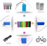 China 3.7V 320mAh 10440 Rechargeable Lithium Ion Battery / Electric Toothbrush Battery for sale