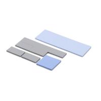 China Tasteless Heatproof Thermally Conductive Film Electrical Insulation Silicone Sheet for sale