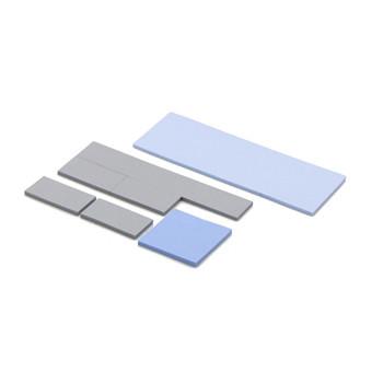 China Tasteless Heatproof Thermally Conductive Film Electrical Insulation Silicone Sheet for sale