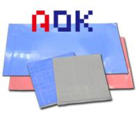 China 2.9G/CC Acrylate Thermal Heat Transfer Pads , Fiber Optics Thermal Conductive Pad for sale