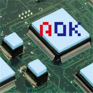 China AOK Computer Heat Silicone Free Thermal Pad 10mm Thickness Durable for sale
