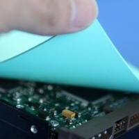 China Durable Silicone Thermal Conductive Pad 10mm Thickness For Telecommunications for sale