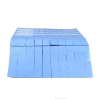 China Thickness 0.5 mm Thermal Pad Material Silicone 8 W/m.K Blue Color for sale
