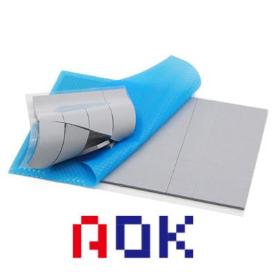 China UL Certification Electronic Heatsink Thermal Pad , 1.2W Silicone Heat Transfer Pad for sale