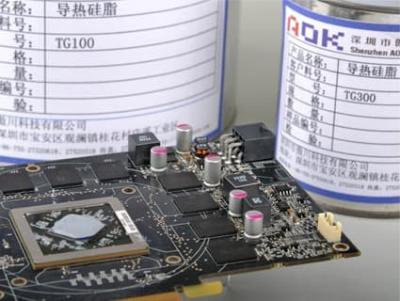 China Odorless White Heatsink Thermal Paste , Nontoxic Thermal Conductive Silicone Grease for sale