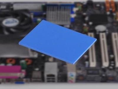China Heatproof Silicone Free Thermal Pad On Laptop Thickness 1mm Practical for sale