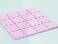 China Purple Heatproof PCB Heat Sink Pad , Anti Insulation Thermal Interface Pad for sale