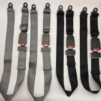 China 2-Point Adjustable Universal Safety Belt, Black 1.3m, for Buses, School Buses, Trucks, Vans & Forklifts for sale