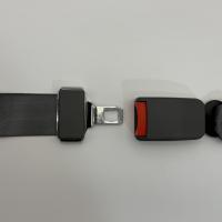 China 1.4m Gray 2-Point Adjustable Universal Seat Belt for Bus, School Bus, Truck, Van, Forklift for sale