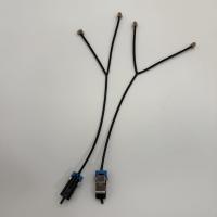 China Yuanfeng Bus Brake Pad Wear Sensor Warning Cable YF3501AD02‑050‑B, Disc Brake Induction Wire With Blue Waterproof Connector for sale