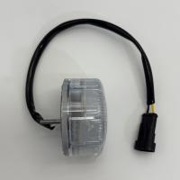 China Round Bus Front Turn Signal Light 12V / 24V, OEM 24111AJ0004 & 24111A00014, Coach Direction Indicator Replacement Lamp for sale