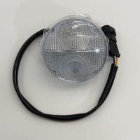 China Round Bus Front Turn Signal Light 12V / 24V, OEM 24111AJ0004 & 24111A00014, Coach Direction Indicator Replacement Lamp for sale
