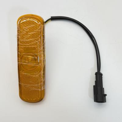 China 24V LED Side Marker Light CBZD‑LED Amber Side Clearance Warning Lamp Waterproof Connector Universal Bus Coach Spare Parts for sale
